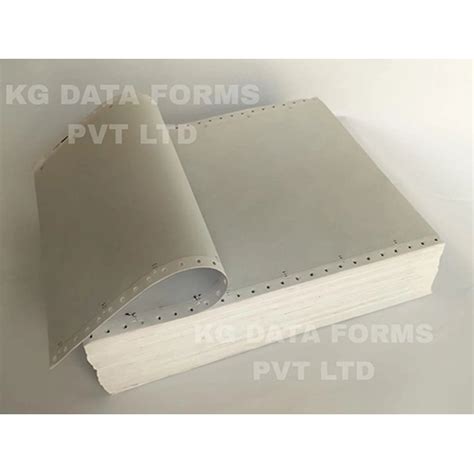 Dot Matrix Paper Color White At Best Price In Noida K G Data Forms