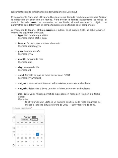 date input pdf