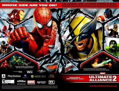 Marvel Ultimate Alliance 2 Marvel Ultimate Alliance Marvel
