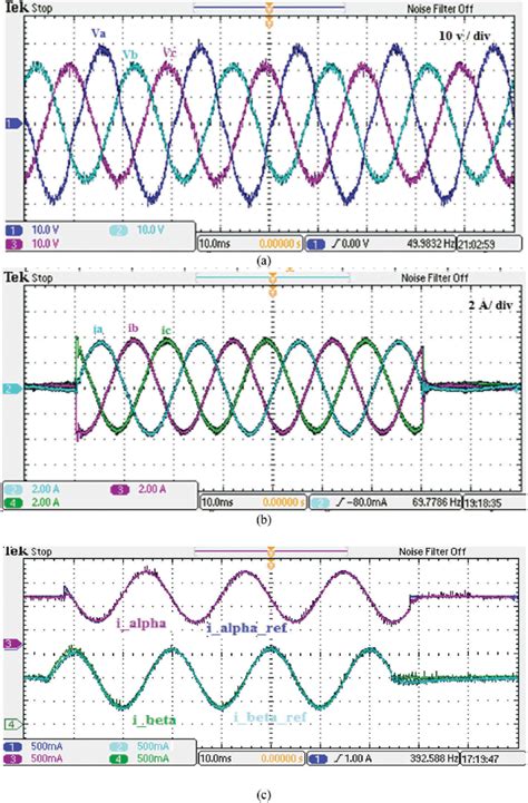 A Three Phase Voltage Under Line To Line Voltage Sags B