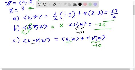 SOLVED Follow the directions of Exercise using the weighted Euclidean inner product 𝐮 𝐯
