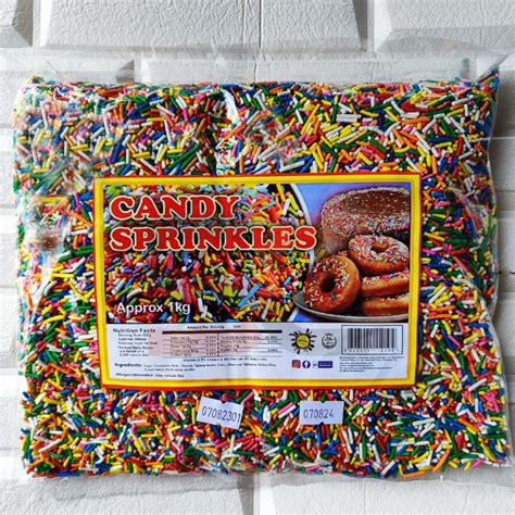 Sprinkle Candy 1kilo Scramble Shake Toppings Rainbow Candy Shopping Circuit Lazada Ph