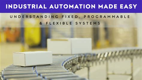 Industrial Automation Explained Fixed Programmable And Flexible Omnatec