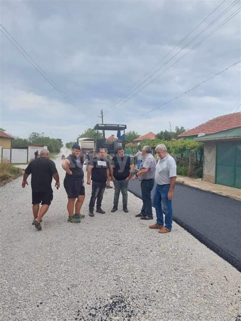 Асфалтираха още 2 улици в община Бойчиновци СНИМКИ Konkurent Bg