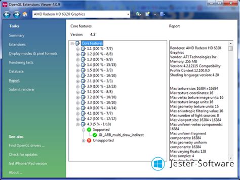 Opengl Extensions Viewer Portable Stockswest
