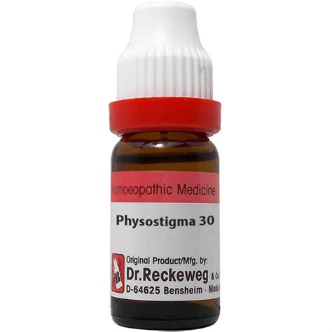 Physostigma Venenosum Homoeo Healing