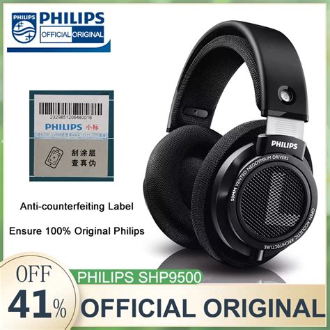 Philips Shp9500 Wired Headphones Hifi Stereo Music Earphone 3 5mm 6 3mm