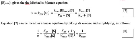 How To Solve For Kcat