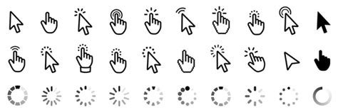 101766 Computer Arrow Click Stock Vectors And Vector Art Shutterstock