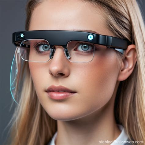 Augmented Reality Smart Glasses Stable Diffusion Online