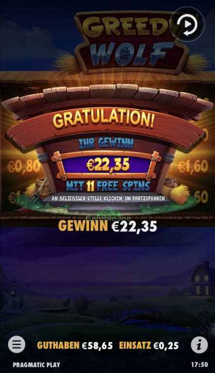 Greedy Wolf Greedy Wolf Win Factor 89x