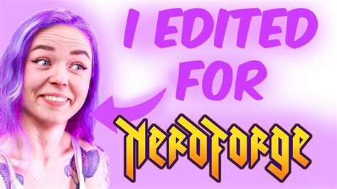 I Edited An Intro For Nerdforge 🔥🔥 Youtube