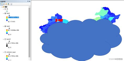 基于acgis从全球 nc数据中提取中国地图并计算地区co2值 nc数据转成栅格数据 csdn博客