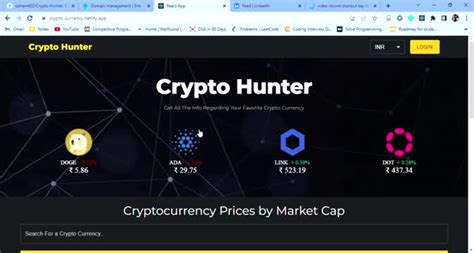 Video Sidramaraddy 🚀 On Linkedin Reactproject Coingeckoapi