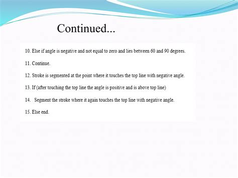 Segmentation And Recognition Of Handwritten Gurmukhi Script Pptx