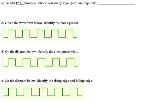 Solved N To Add 12 Bit Binary Numbers How Many Logic Gates