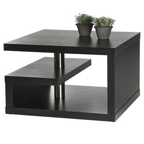 Glass Coffee Table Black Frame