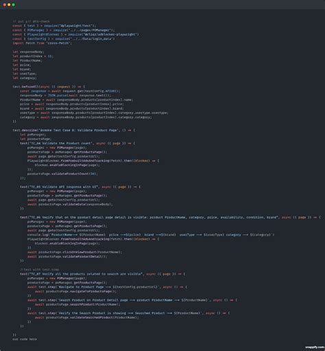 building a playwright javascript framework with page object model
