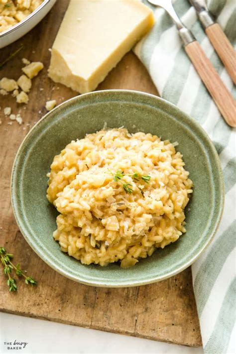 Easy Risotto Recipe The Busy Baker