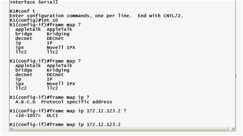 Frame Relay Maps Minute CCNA And CCNP Tutorial YouTube