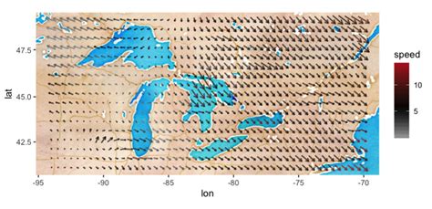 R How To Visualize Wind Data With Geomquiver Using Fewer Bigger