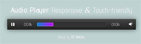 Top 15 Awesome Jquery Audio Video Player Plugins