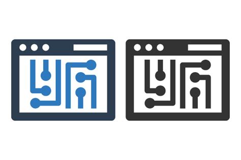 Web Development Icon Web Programming Graphic By Anwar Bd Creative Fabrica