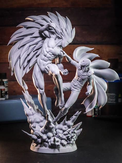 Saitama Vs Boros One Punch Man 3d Model By Tan Wan Lin Breda