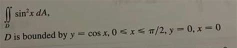solved set up iterated integrals for both orders of