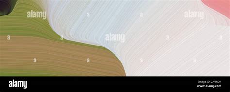 Header Background Graphic With Curvy Background Design With Light Gray Pastel Brown And Very