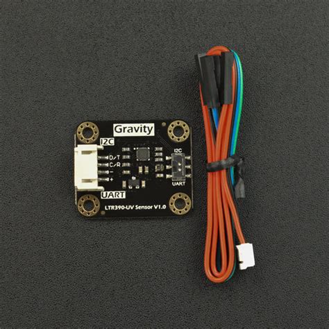 Gravity Ltr390 Uv Light Sensor 紫外線感測器280nm To 430nm支援 I2c And Uart 台灣物聯科技 Taiwaniot