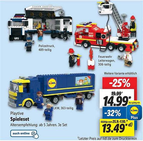 Playtive Spieleset Angebot Bei Lidl Prospekte De