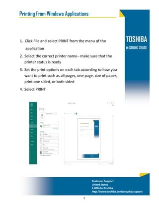 Toshiba Printer Project PDF