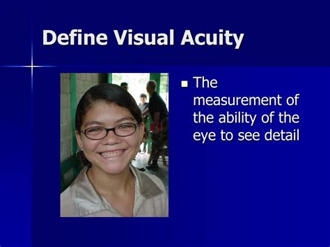 Ppt Visual Acuity Testing Powerpoint Presentation Free Download Id