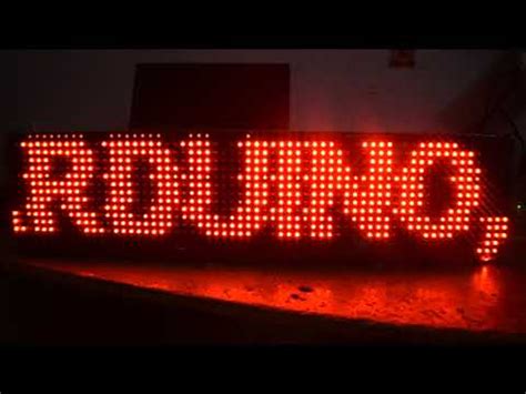 My Hobby Projects Svsembedded P LED Display With Arduino Nano