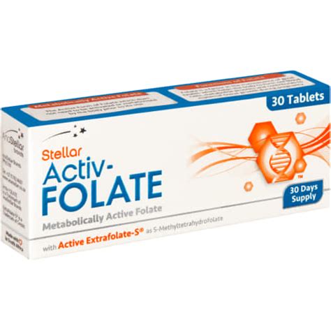 Stellar Activ Folate 30 Tablets Clicks