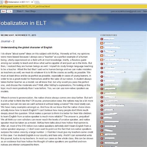 Sample Of Dialogic Reflection Contributor Details Have Been Masked To Download Scientific