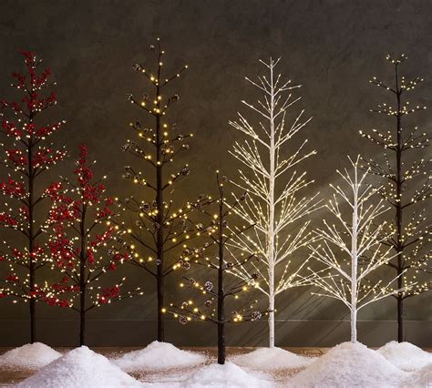 Lit Twinkling Twig Tree Pottery Barn