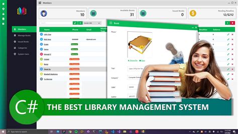 Another Modern Library Management System Source Code C Winforms