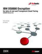 IBM DS Encryption For Data At Rest And Transparent Cloud Tiering DS Release Book