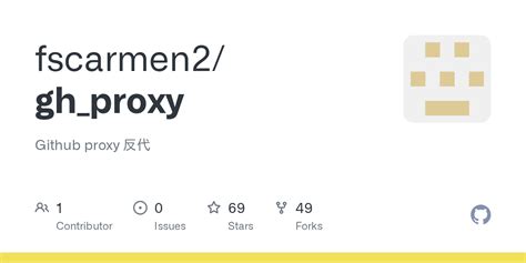 Github Fscarmen2ghproxy Github Proxy 反代
