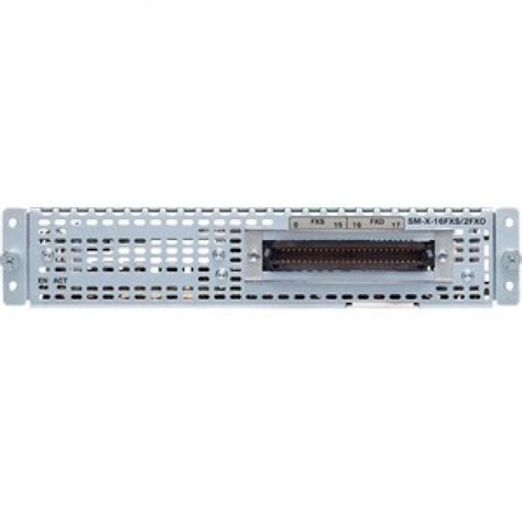 sm x 16fxs 2fxo cisco modules