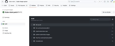 GitHub Kube Robot Kube Image Syncer