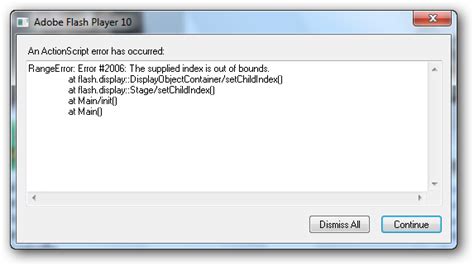 Web Logs Juuier Flash Player Error In Firefox On Win 7