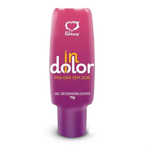 Gel Anal Indolor Anestésico 15g Sexy Fantasy
