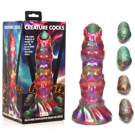 Creature Cocks Larva Silicone Dildo Tuppys