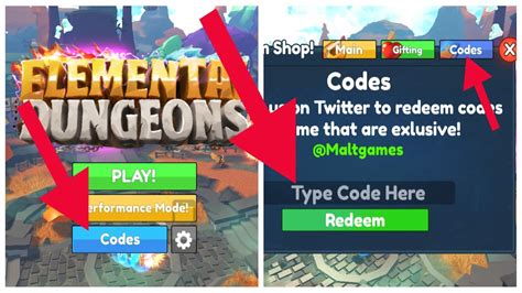 Element Dungeon Codes