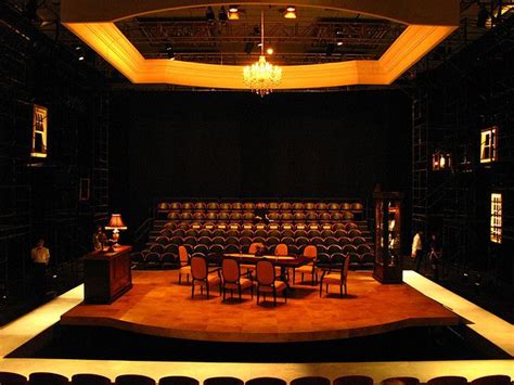 The Dining Room Set Design Theatre Scenic Design Stage Set