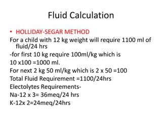 Maintenance Fluid Calculation Pptx