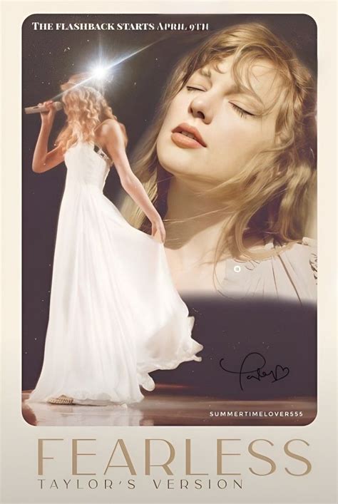 Fearless Póster Taylor Swift Posters Music Poster Taylor Swift Fearless